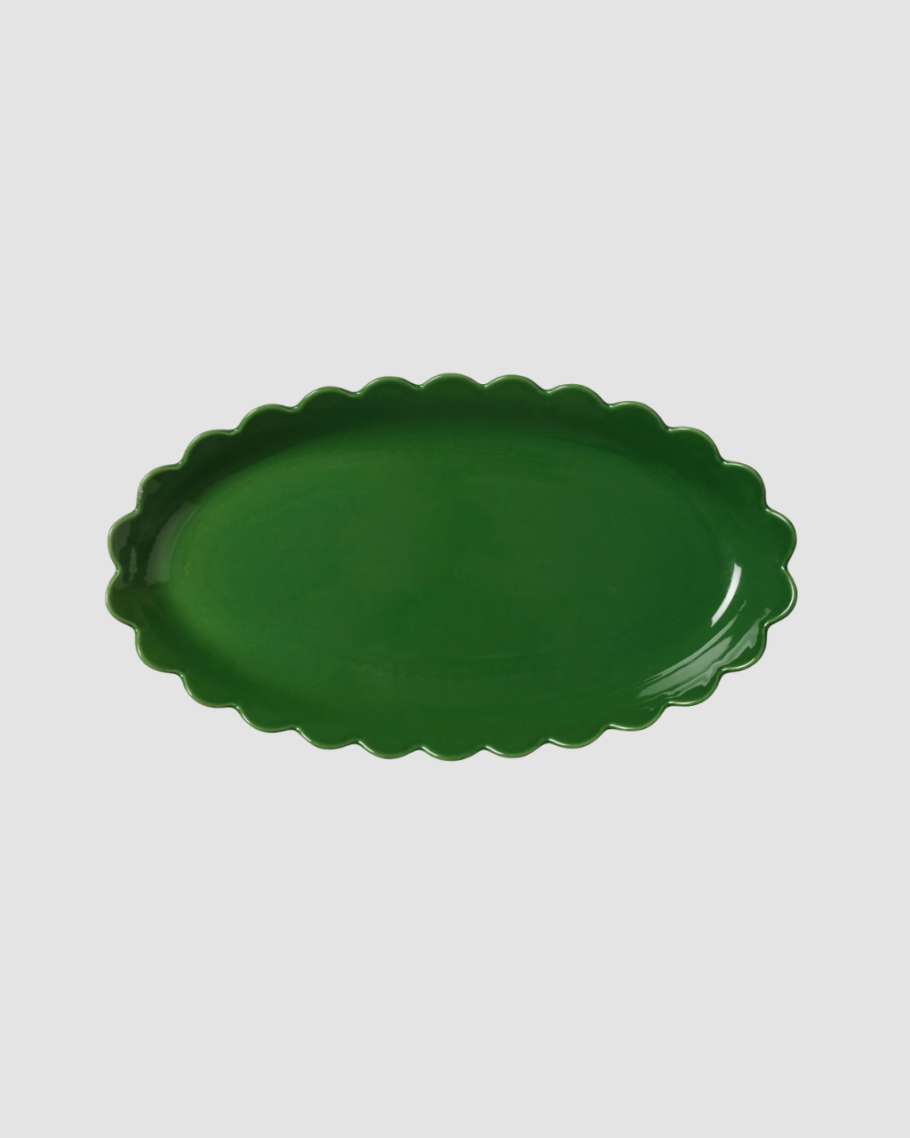 Scallop Platter Green – Presence Hamilton